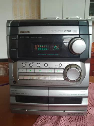 Micro System Aiwa Cx nsx s222 Leia Descriçao MercadoLivre