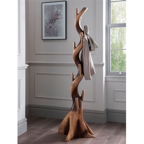 Rustic Wooden Coat Stand Modern Contemporary Coat Stands