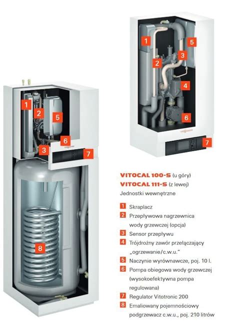 Viessmann Vitocal 100 S Typ AWB M E 7 kW pompa ciepła powietrze woda