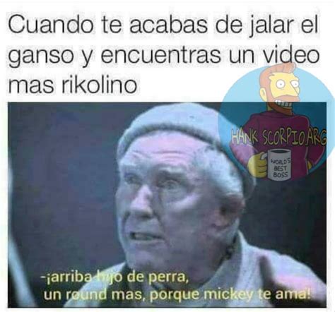 Cuando Te Acabas De Jalar El Ganso Y Encuentras Un Video Mas Rikolino