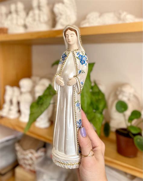 Nossa Senhora Grávida Nossa Senhora do Bom Parto Elo7 Nossa