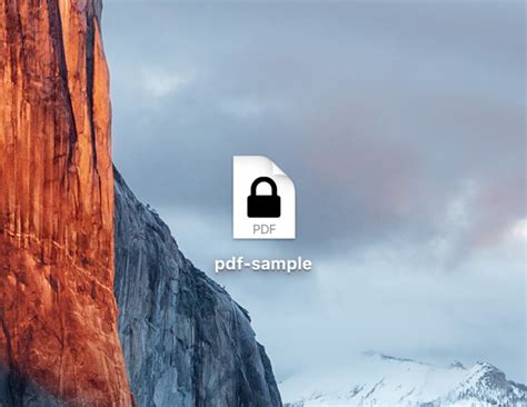 how to password protect pdf files on your mac