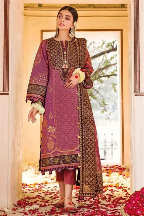 Gul Ahmed Printed Summer Lawn Dresses 2024 25 Chunri Pasted