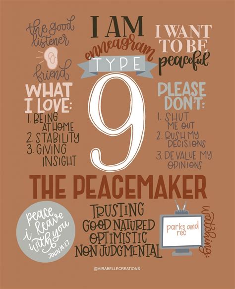 The Mediator Enneagram Type Nine Enneagram Types Enneagram 9 Enneagram