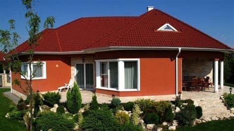 Farebné strešné inšpirácie 1 Červená krytina Krytina sk