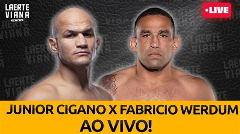 Ao Vivo Junior Cigano Vs Fabr Cio Werdum Mma Sem Luvas Gamebred