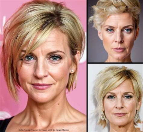 Stufig Fransig Frisuren für Frauen ab 50 Jünger Machen 2023