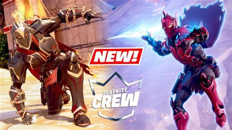 Fortnite Aries Skin Gameplay April Crew Pack Skin Youtube