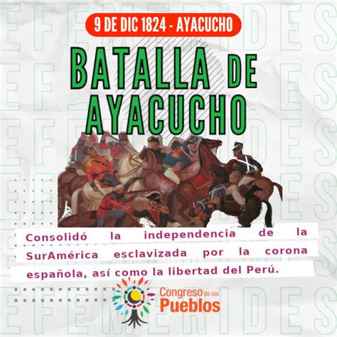 Efem Rides Batalla De Ayacucho De Diciembre De Congreso De