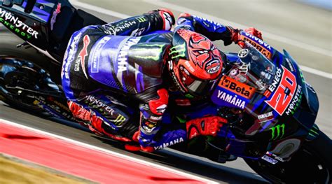 MotoGP Indonésie 2023 Fabio Quartararo sur le podium Francesco