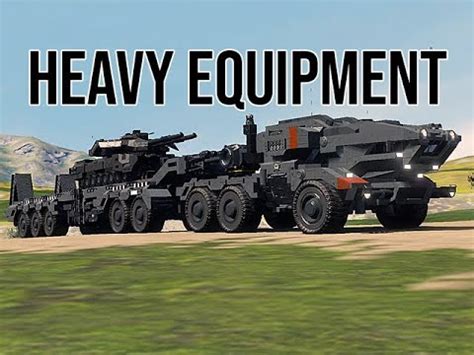 Space Engineers Heavy Equipment Transporter Main Battle Tank YouTube