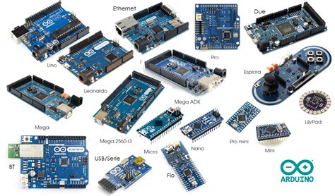 guia de modelos arduino y sus caracteristicas arduino