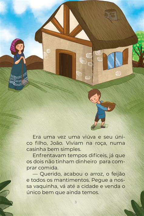Resumo Da Hist Ria Jo O E O P De Feij O Librain