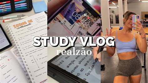 study vlog realzão estudando para provas no final do semestre da