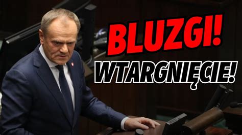 BLUZGI podczas EXPOSE TUSKA Poseł WTARGNĄŁ na mównicę Interweniował