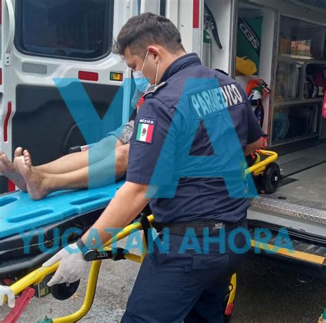 MUJER CICLISTA ACABA CON GRAVES LESIONES Yucatan Ahora