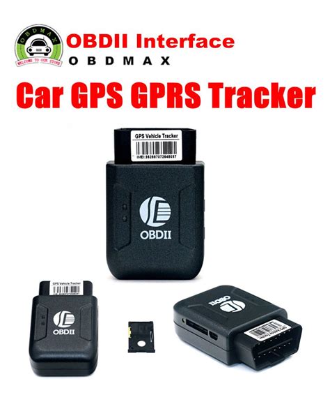 TK206 Car GPS GPRS Tracker OBDII Interface Geo Fence Function Without