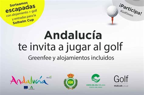 Sorteo más escapadas de golf por Andalucía y más entradas para la