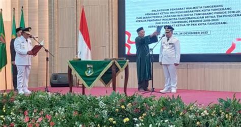 Sah Nurdin Resmi Menjabat Pj Wali Kota Tangerang