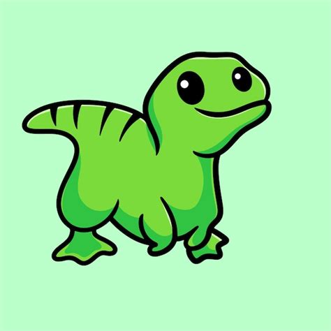 Premium Vector Dinosaurus Cartoon Mascot Vector Funny Happiness Cute Cool
