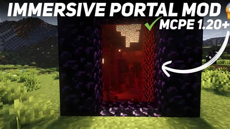 Immersive Portal Mod For Minecraft Pe 1 20 Immersive Portal Mod Mcpe