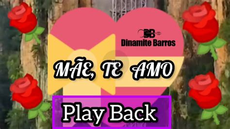 Dinamite Barros Play Back M E Te Amo Legendado Youtube