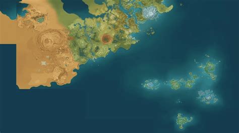 Genshin Impact Fontaine Map
