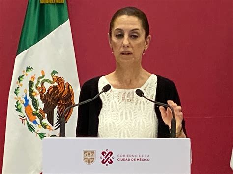 Azteca Noticias On Twitter La Jefa De Gobierno Claudiashein Menciona