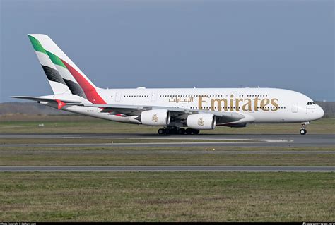 A6 EOE Emirates Airbus A380 861 Photo By Gerhard Zant ID 1584600