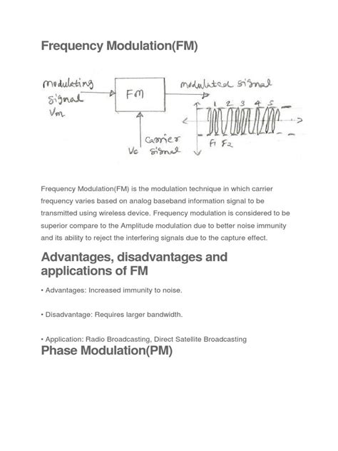 frequency modulation pdf