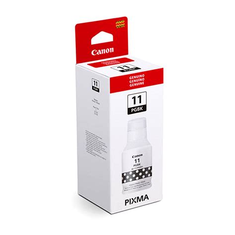 Tinta Canon Preta Original GI 11 GI 11PGBK Refil 135ml Mundoware