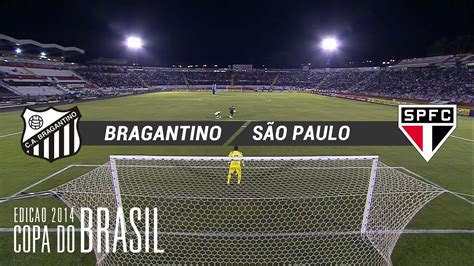 Melhores Momentos Bragantino SP 1 x 2 São Paulo Copa do Brasil 2014