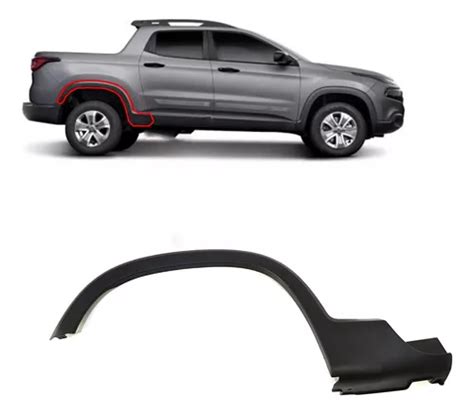 Moldura Paralama Fiat Toro Lado Passageiro Traseiro Original