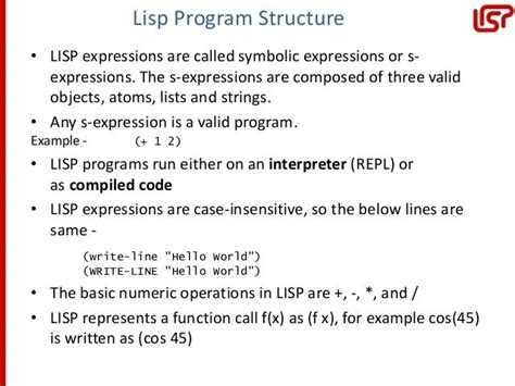 lisp