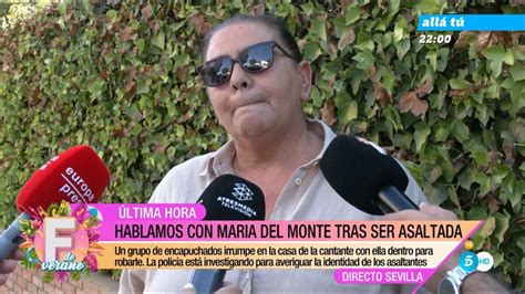 María del Monte dice hasta aquí a Fiesta por lo que le preguntan