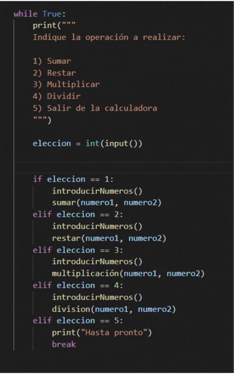 Crear Una Calculadora En Python EIP
