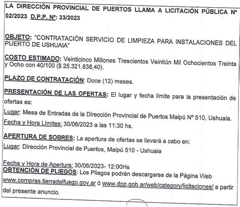 Licitaciones DPP
