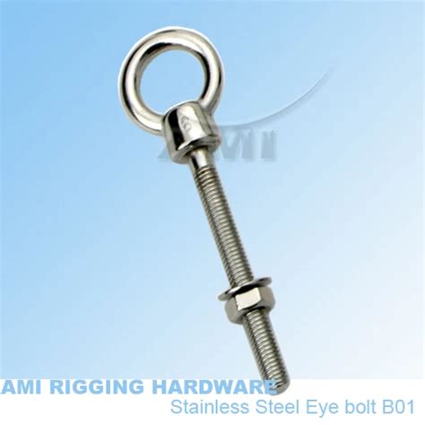 M Mm Eye Bolt Collared Stainless Steel Wholesal E Marine