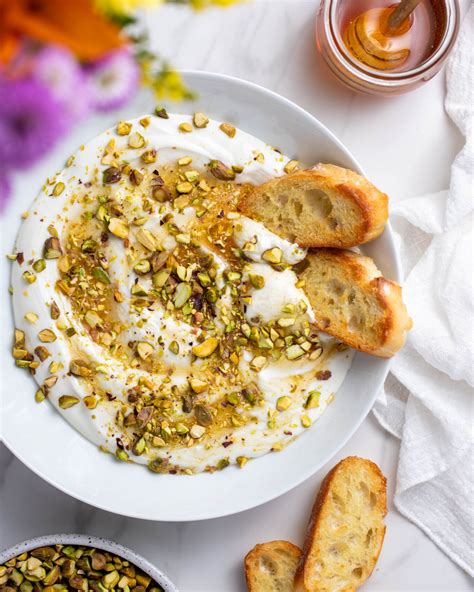 Honey And Pistachio Whipped Feta Dip Peanut Butter And Fitness