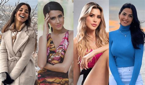 Miss Perú 2023 lista de candidatas Luciana Fuster y Brenda Serpa