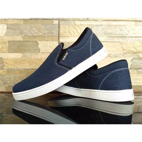 Jual Sepatu Pria Slip On Sepatu Pria Tanpa Tali Sepatu Santay Shopee