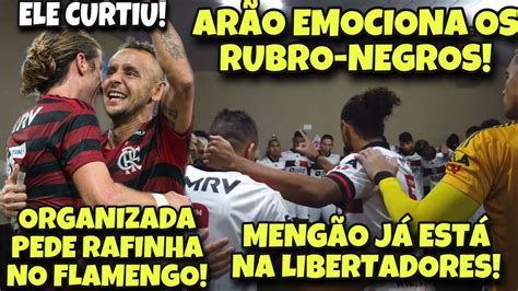 TORCIDA PEDIU RETORNO DE RAFINHA E ELE CURTIU ARÃO EMOCIONA A TORCIDA