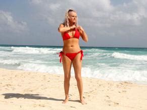Katie Mcglynn Shows Off Her Sexy Beach Body Physique In The Blazing Hot