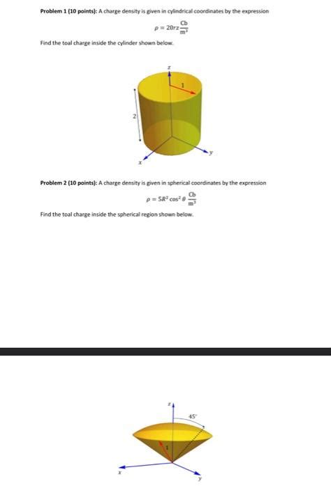 solved problem 1 10 points a charge density is given in