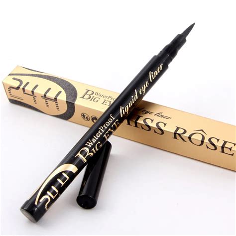 Miss Rose Brand Black EyeLiner Pencil Waterproof Natural Quick Dry Eye