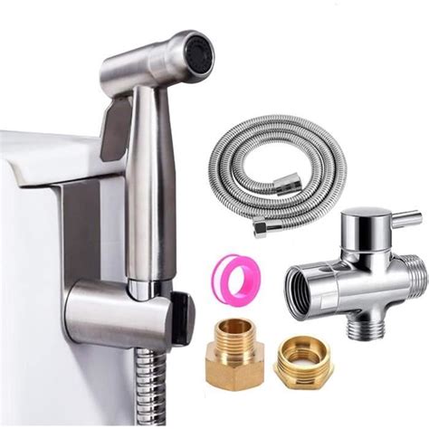 Kit douchette wc toilettes bidet hygiénique Kit douchette WC avec
