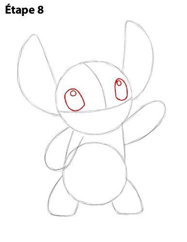 Comment Dessiner Stitch Comment Dessiner Dessin Dessins Disney
