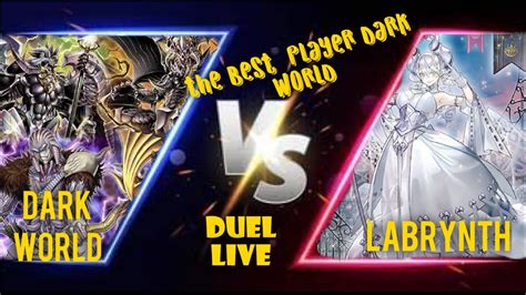 LIVE DUEL Dark World Vs Labrynth Full Combo Dark World YouTube
