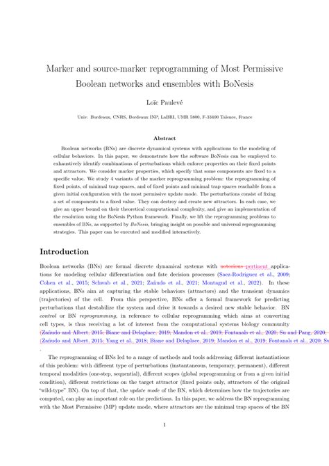 pdf reprogramming of locally monotone boolean networks with bonesis