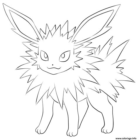 Des Centaines De Coloriages Du Pok Mon Evoli